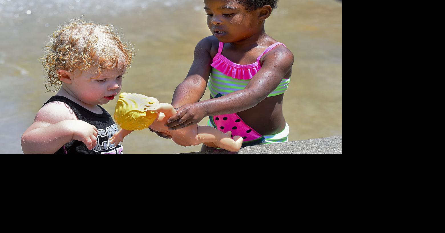 Delano Park Splash Pad baby doll | Morgan County | decaturdaily.com