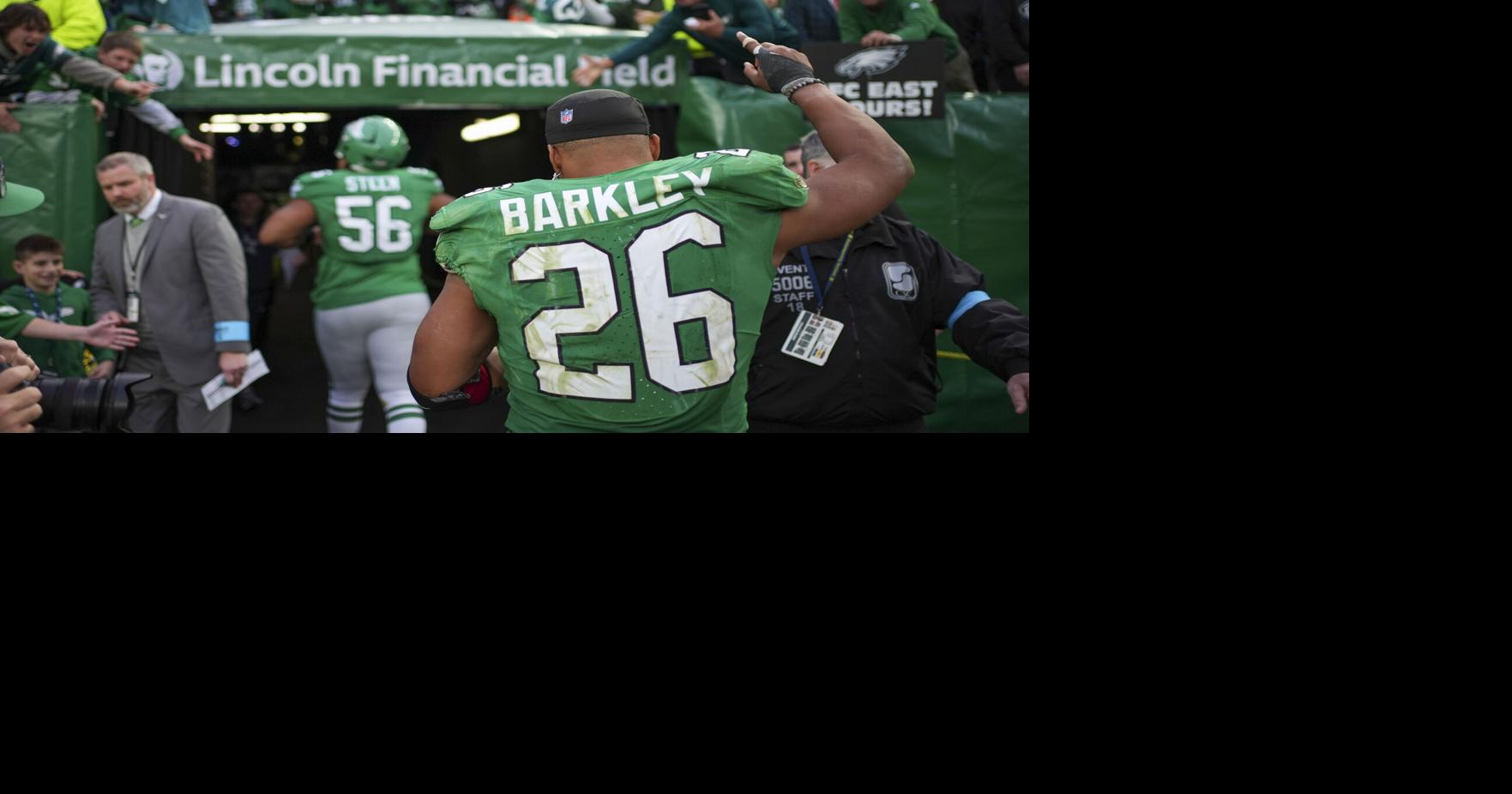 No go: Barkley won't break Dickerson's rushing record | Pro Sports ...