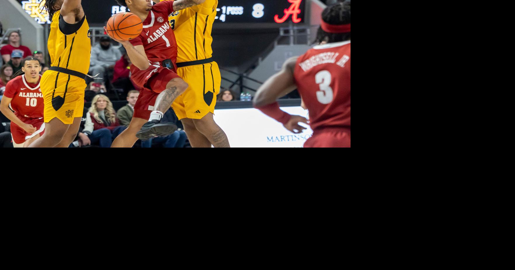 Aiden Sherrell scores career-high 21 to lead No. 16 Alabama past ...
