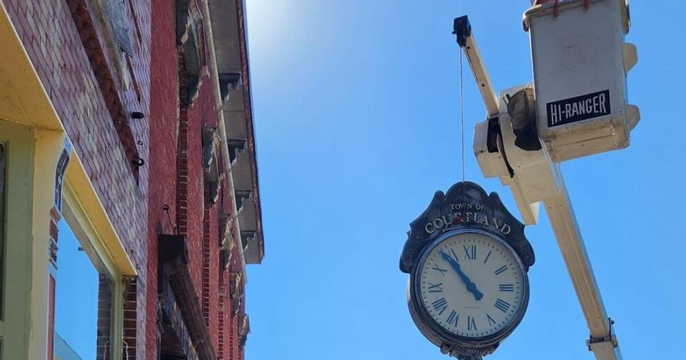 Time's up on street clock restoration in Courtland | Lawrence County ...