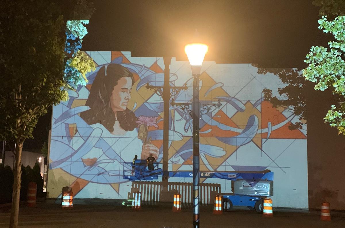 Outdoor Art: Decatur native creating mural on Second Avenue | Living ...