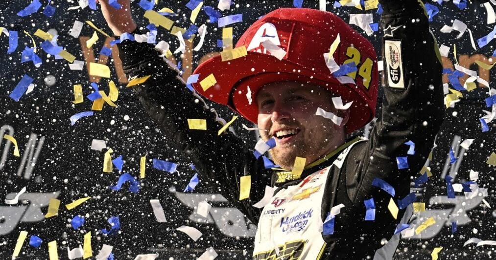 Byron wins Goodyear 400 at Darlington Raceway after Chastain wreck ...