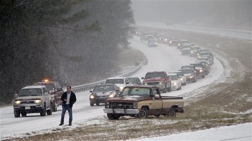Snow, ice strike Alabama | News | decaturdaily.com