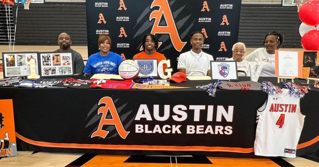 Austin's Johnson, Fuller sign to play college basketball | High School ...