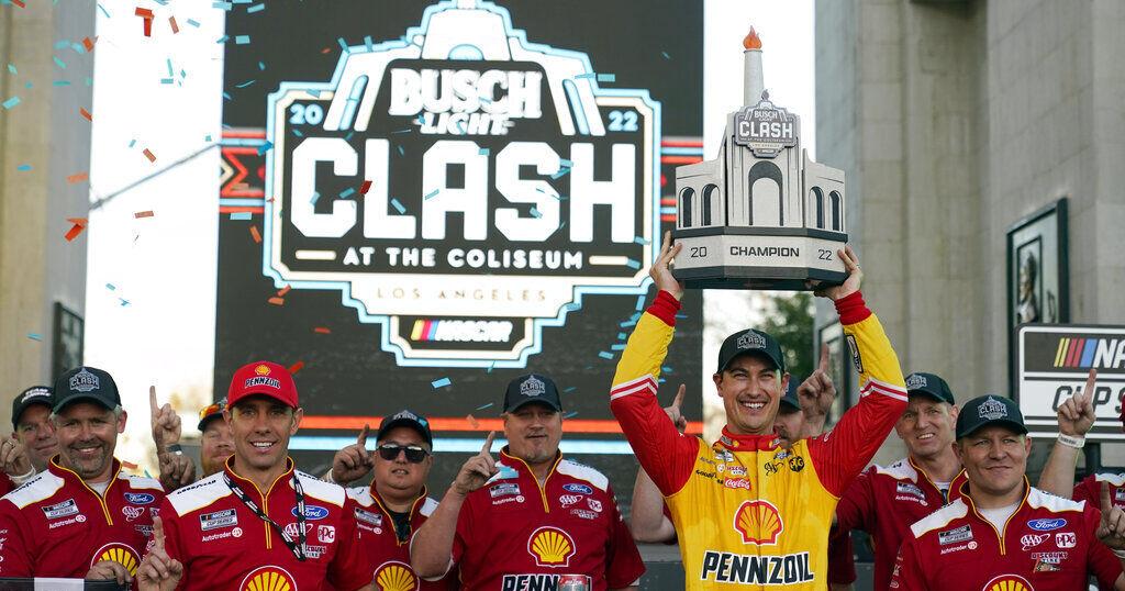 NASCAR scores win with successful race inside LA Coliseum | Pro Sports ...