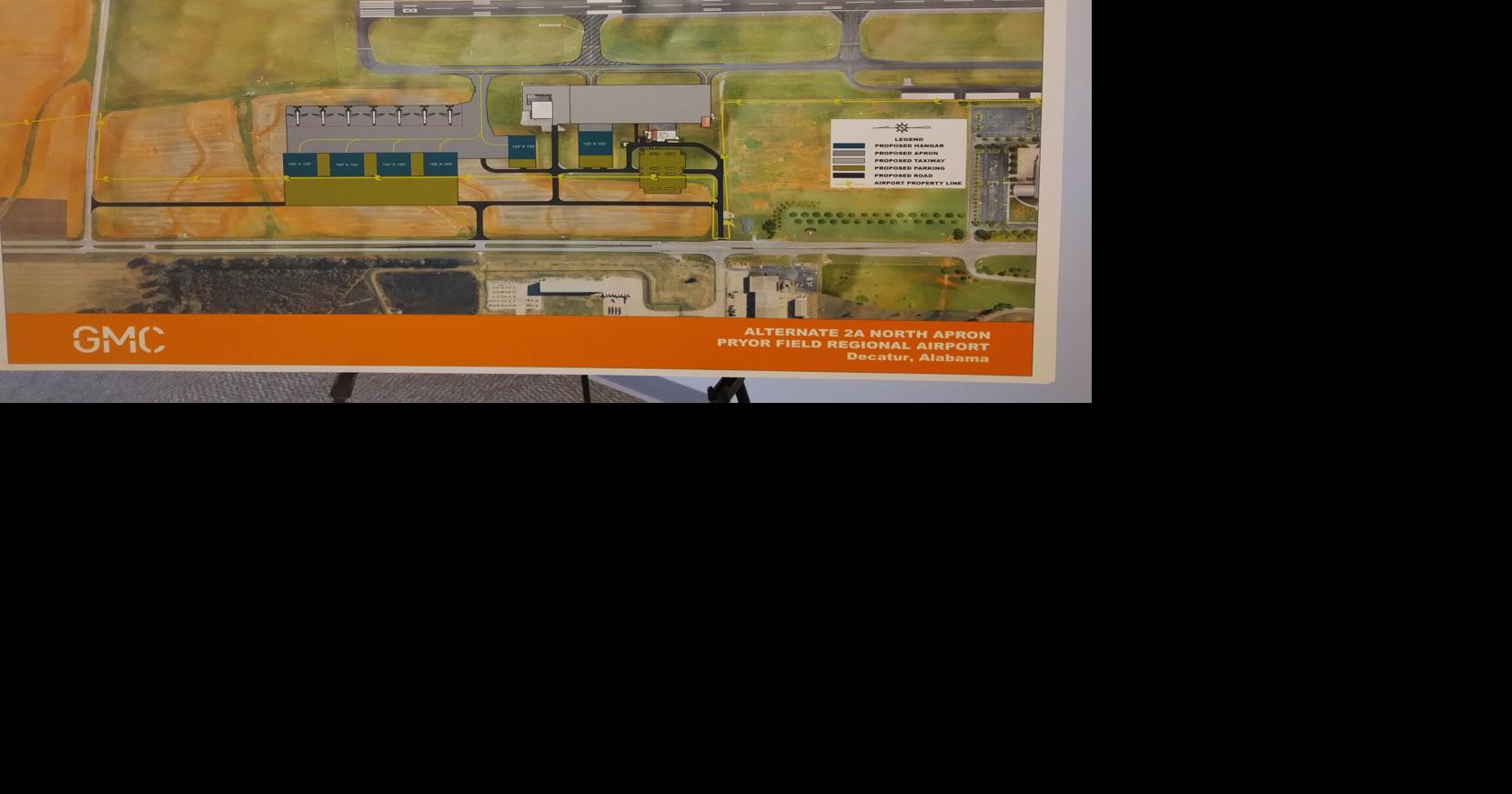 Pryor Field Airport master plan options | | decaturdaily.com