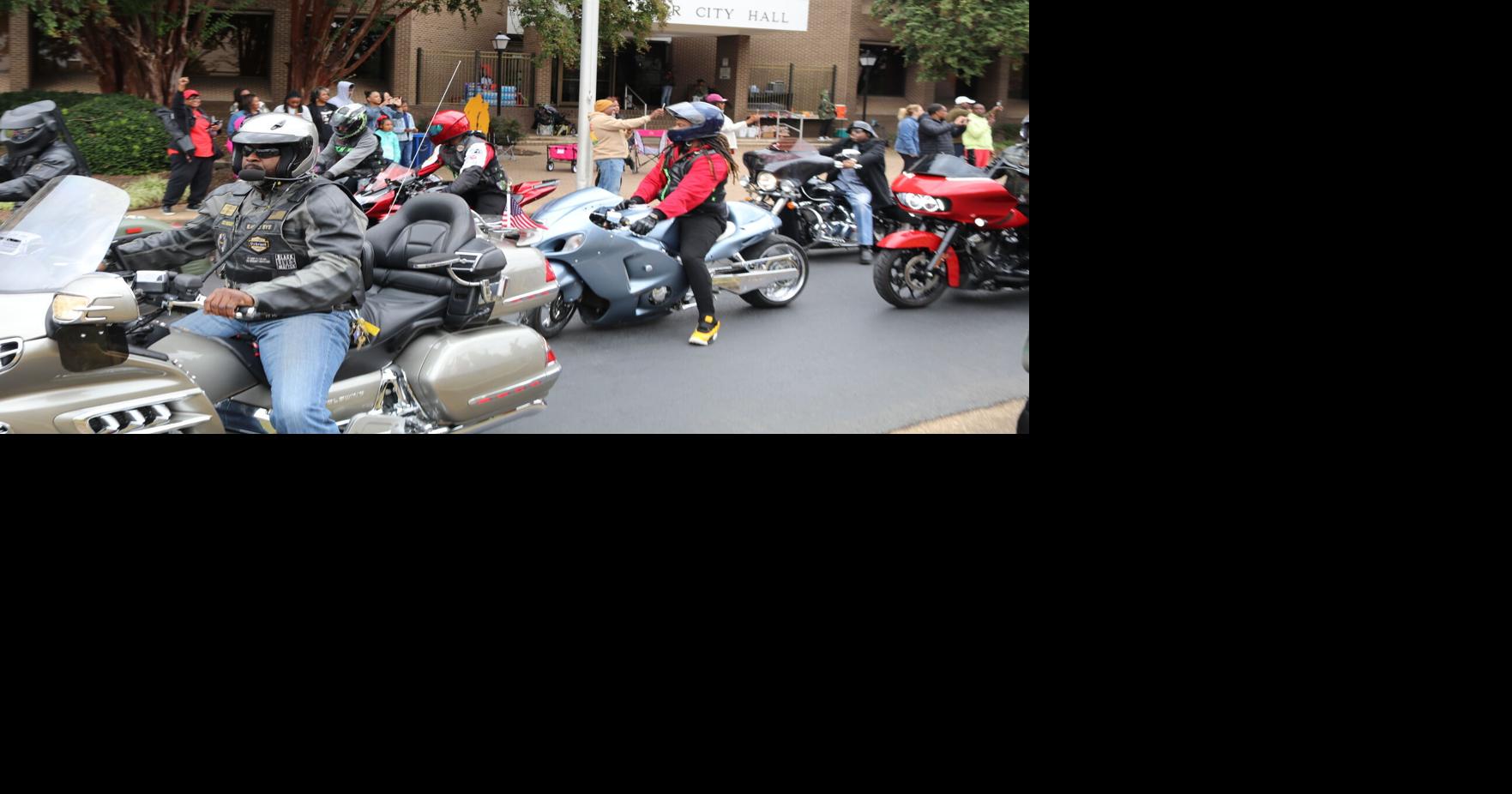 Motorcyclists rally to protest fatal police shooting of Steve Perkins ...