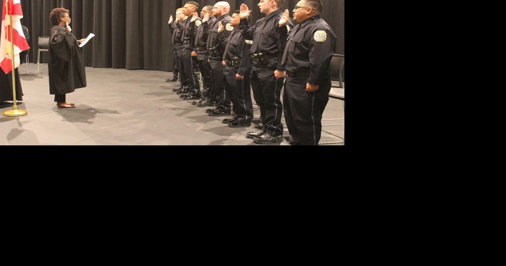 Officer achievements recognized at ceremony as new police sworn in ...