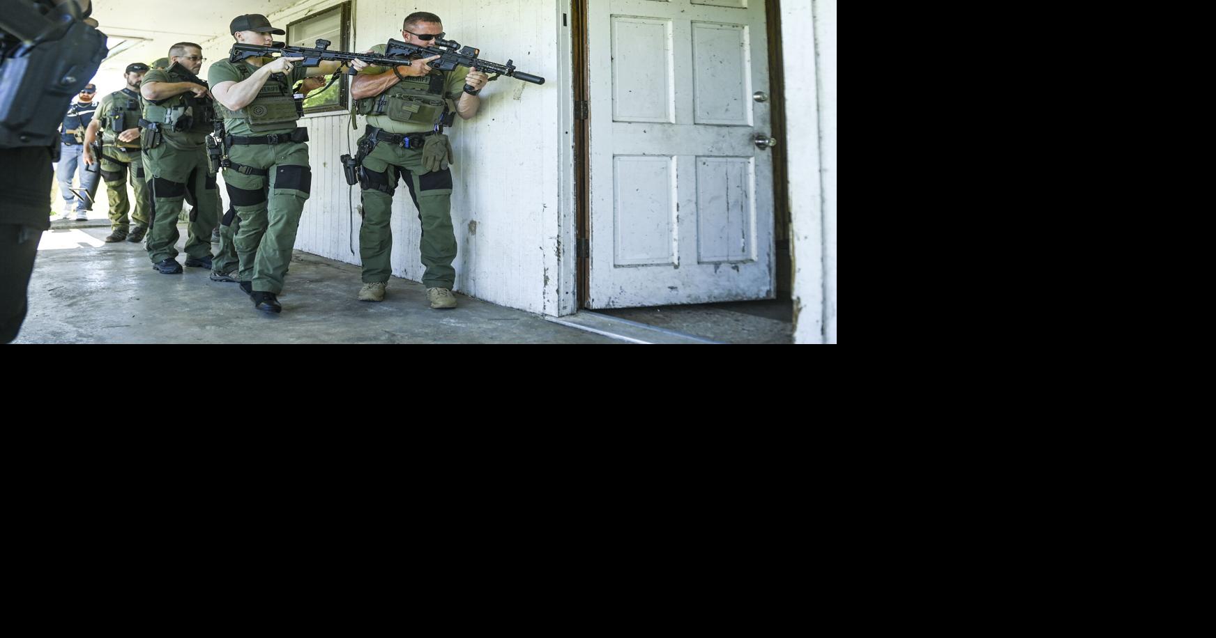 Morgan County sheriff's SWAT team engages in 'officer down' drills ...