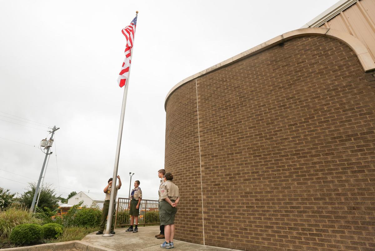 Boy Scout Troop 142 Raise New American Flag at NARCOG | Gallery ...
