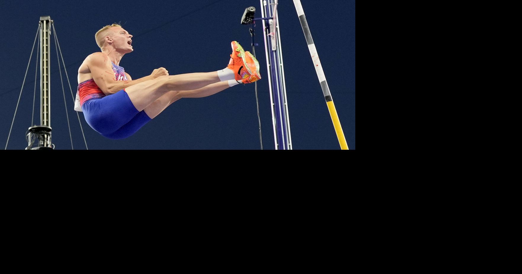 Discus thrower Allman, pole vaulter Kendricks celebrate medals moments ...