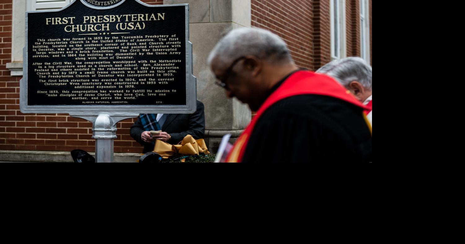 First Presbyterian challenged to build upon past at marker dedication ...