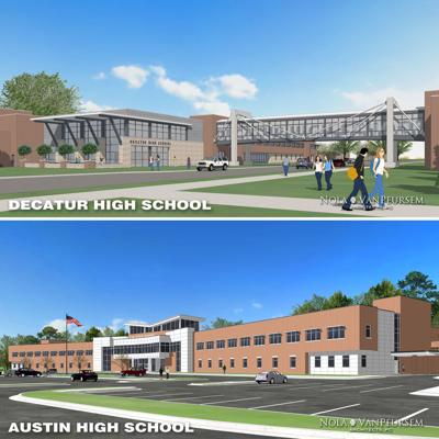 DCS gets exterior view of new high schools | Local News | decaturdaily.com