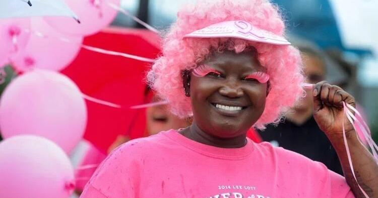 50 Shades of Pink: Decatur woman remembers mother with hair-a-thon ...