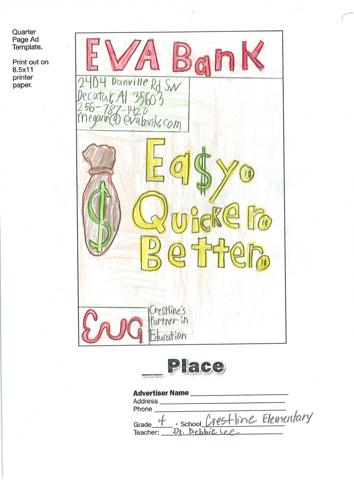 2024 Design an Ad - Eva Bank - Crestline Elementary | Design An Ad ...
