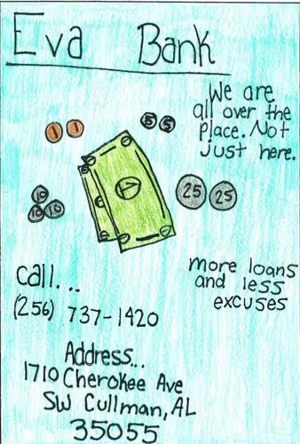 Eva Bank - Design an Ad - 2016 (West Morgan Elementary Eva Bank2) | Eva ...