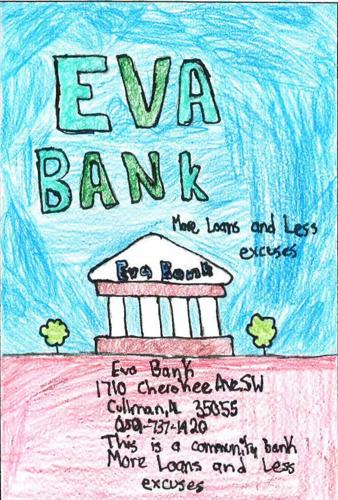 Eva Bank - Design an Ad - 2016 (West Morgan Elementary Eva Bank2) | Eva ...