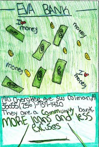 Eva Bank - Design an Ad - 2016 (West Morgan Elementary Eva Bank2) | Eva ...