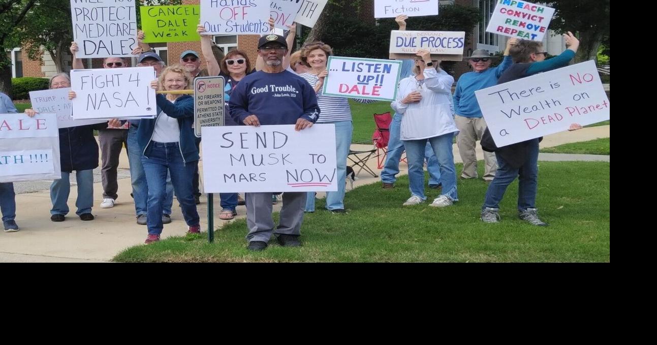 Dale Strong talks about new Decatur bridge, protesters while in Athens ...