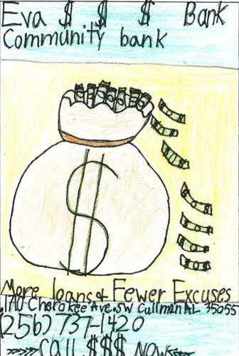 Eva Bank - Design an Ad - 2016 (West Morgan Elementary Eva Bank2) | Eva ...