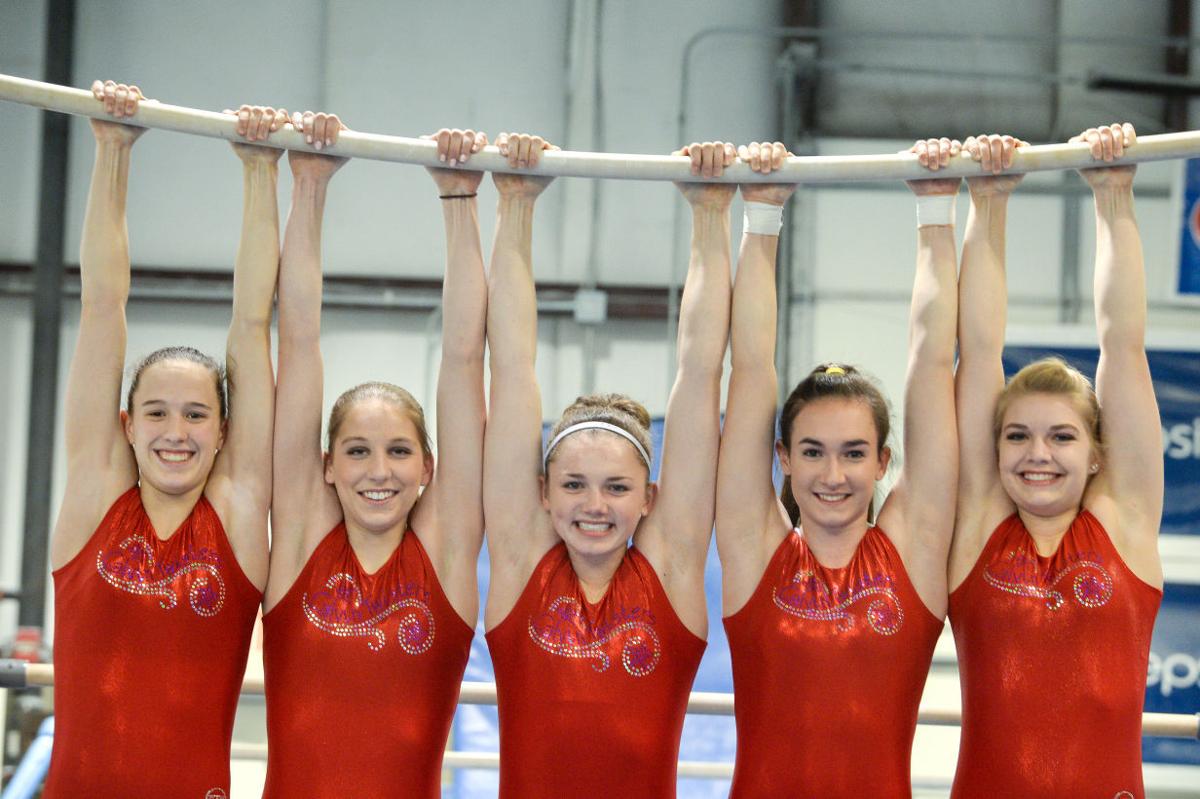 Calvin Twisters Gymnasts practice before Regional Competition | Sports ...