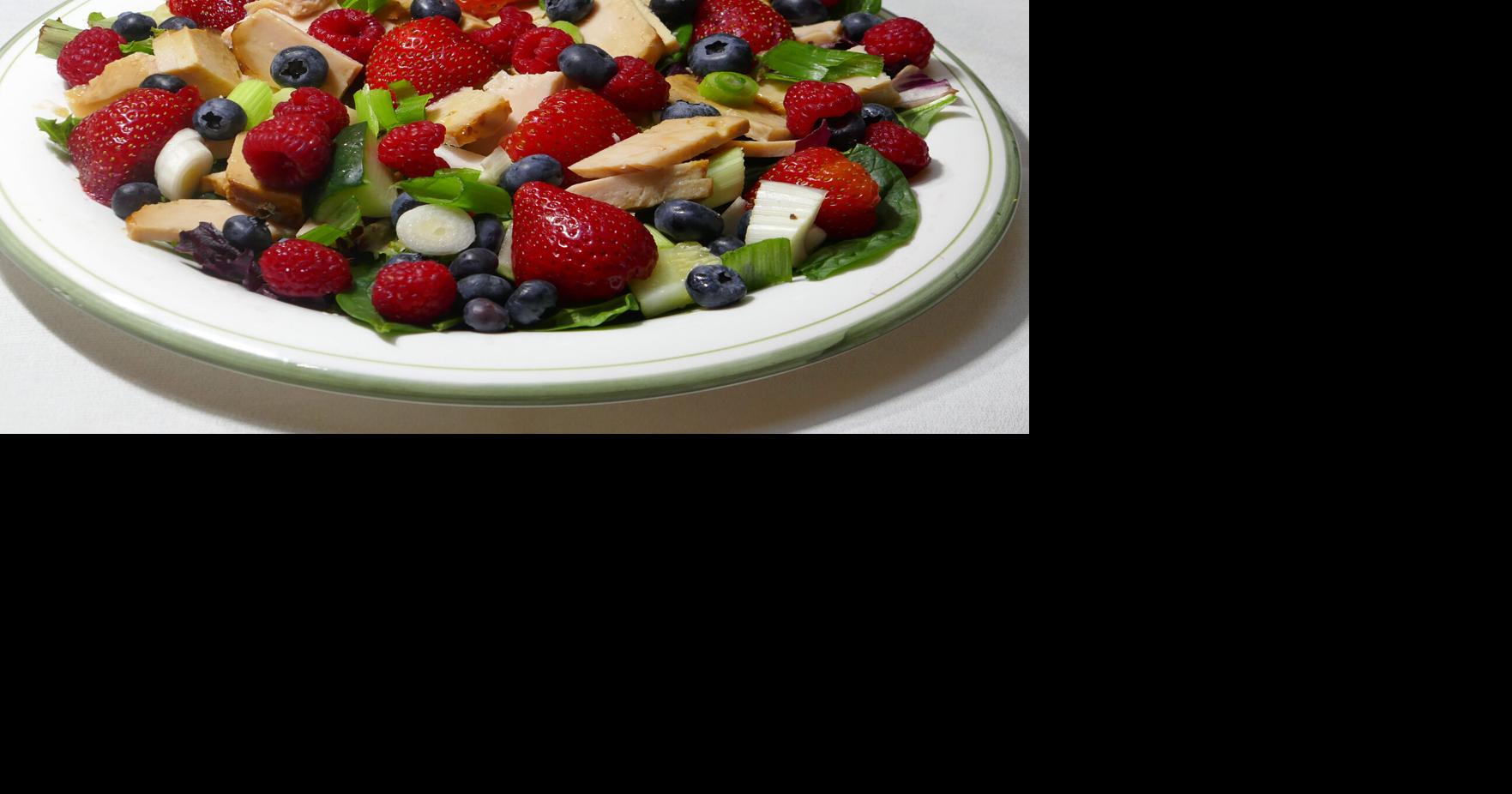 Quick Fix: Summer Berry and Turkey Salad celebrates the season | Food ...