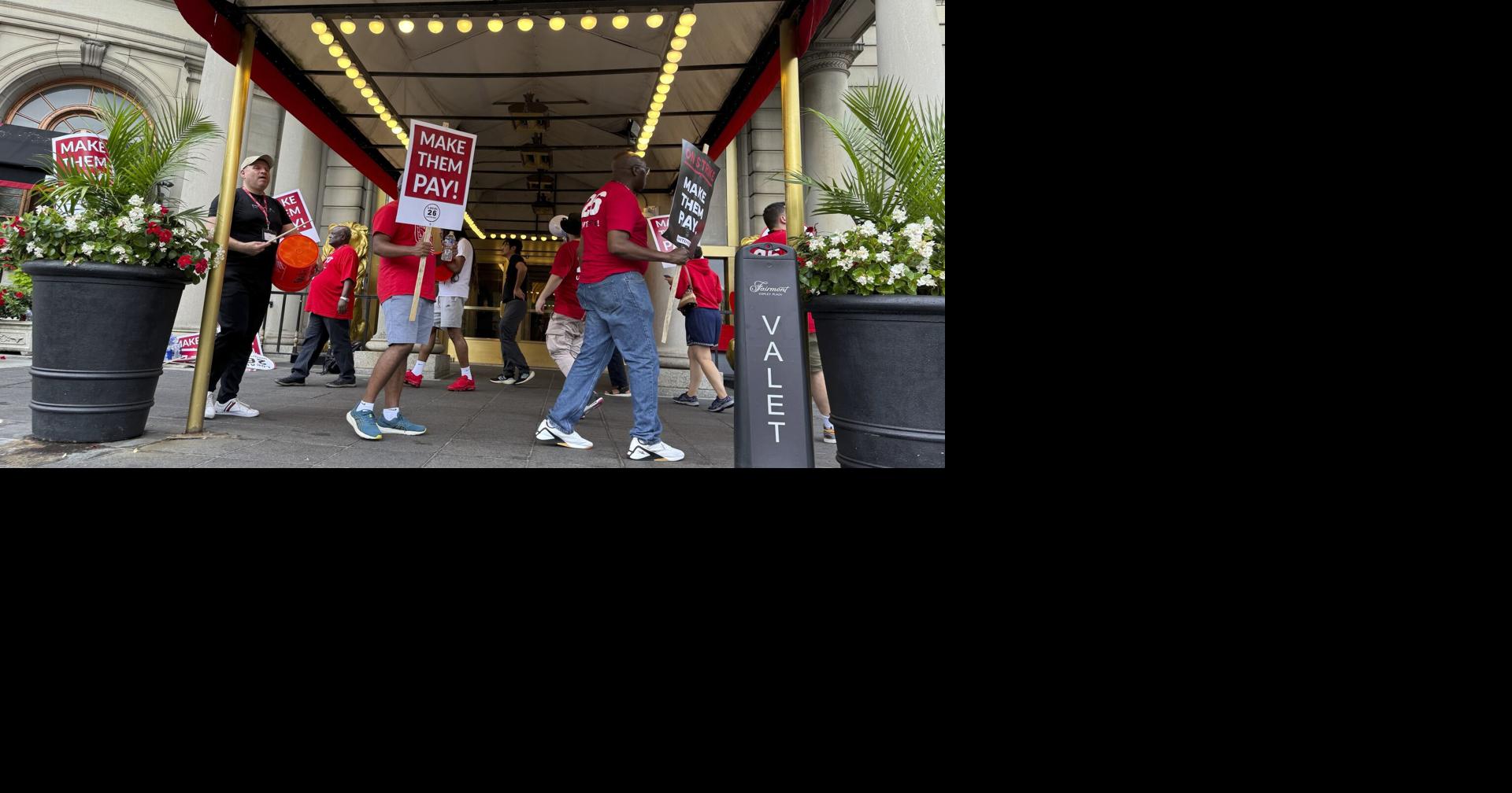Labor Day hotel strikes reflect frustrations of workforce largely made ...