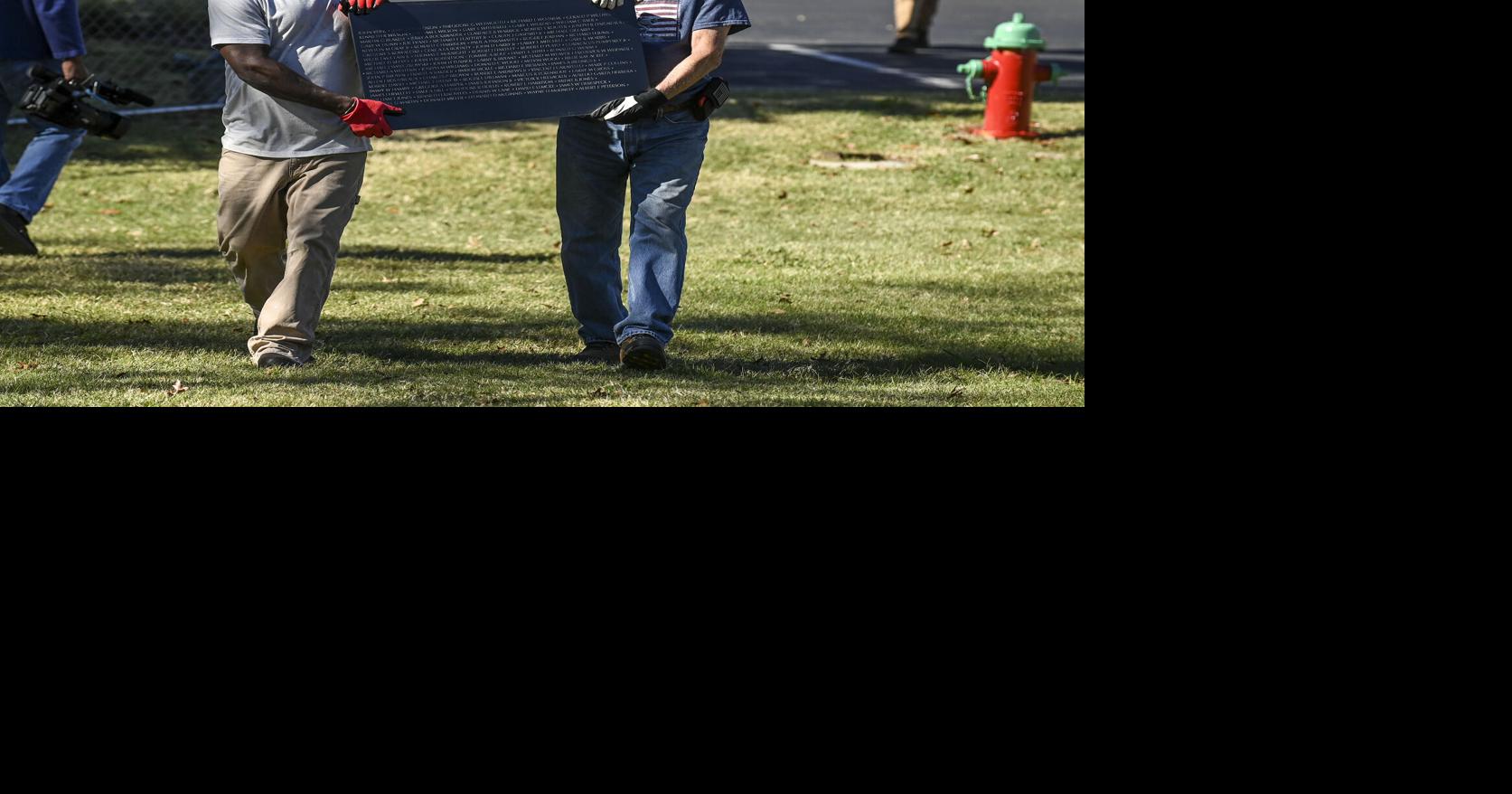 Construction of The Wall That Heals | Gallery | decaturdaily.com