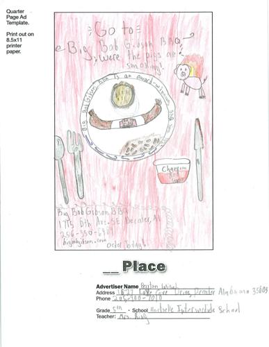2024 Design an Ad - Big Bob Gibson's - Hartselle Intermediate School ...