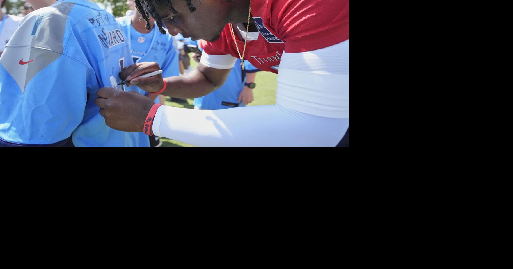 Time to learn: Ward will get most of 1st-team opportunities in Titans ...