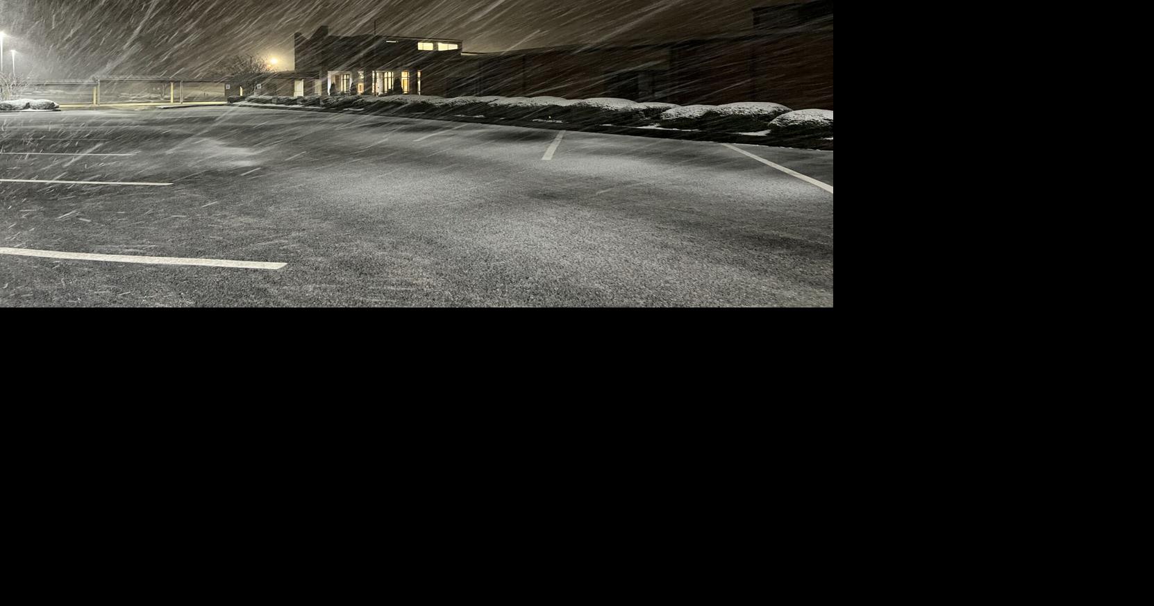 NWS: Area under winter storm warning with 2 to 3 inches of snow ...