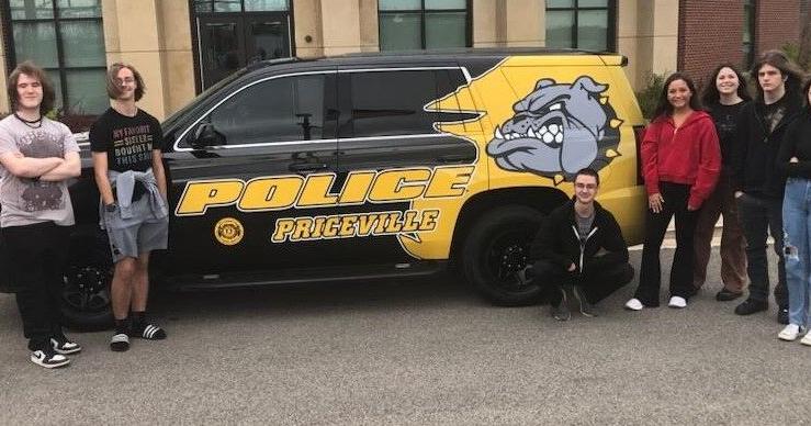 Priceville students design art for SRO's police car | Morgan County ...