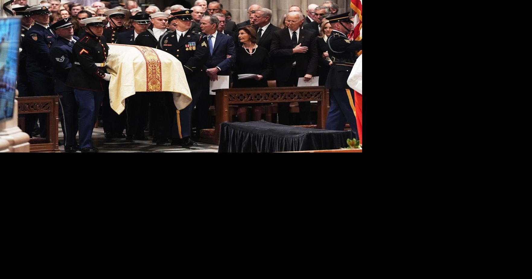 Respect and remembrance for Cheney from Bush, Biden and past vice ...