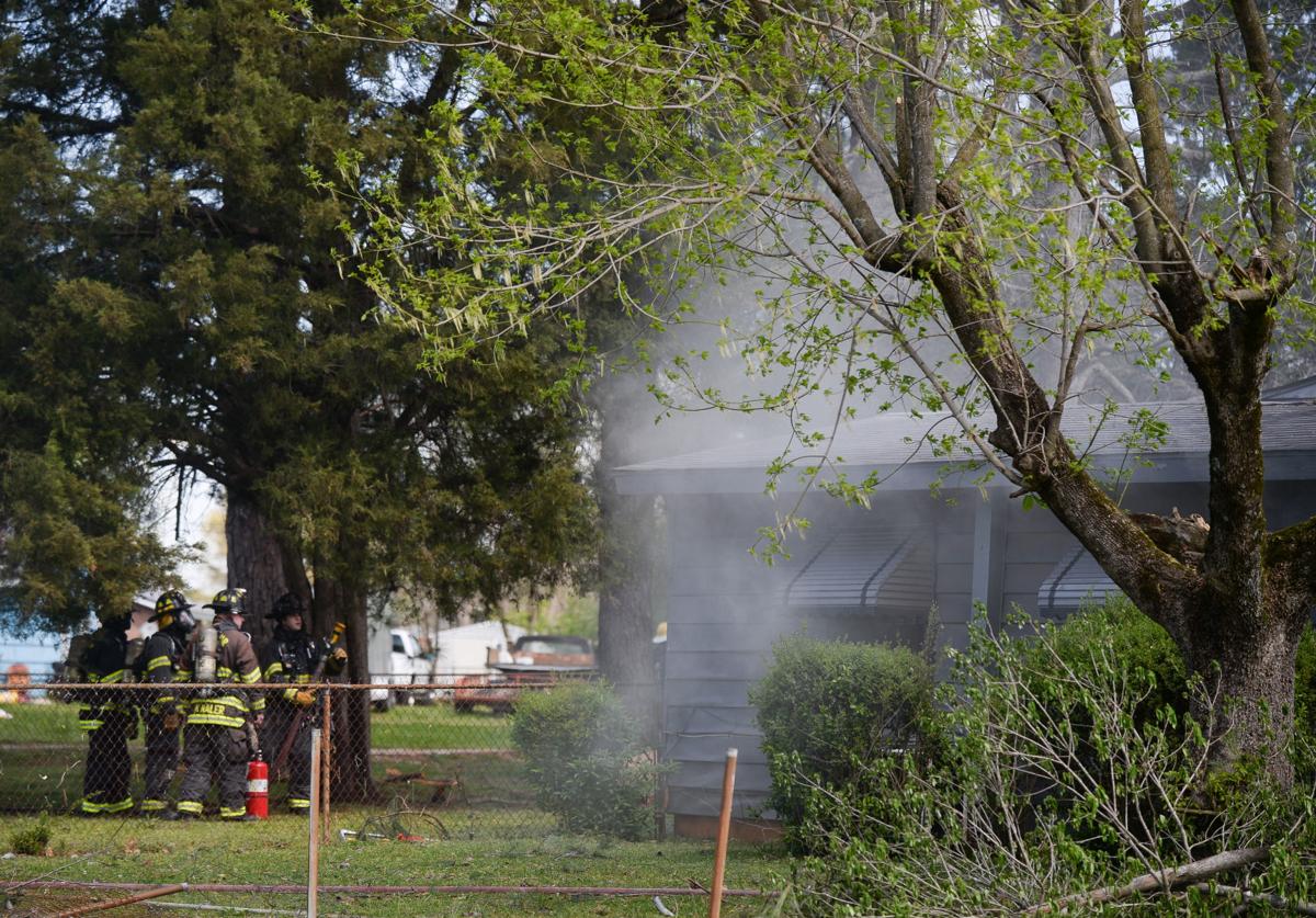 Fire breaks out in storm-damaged area | Decatur | decaturdaily.com