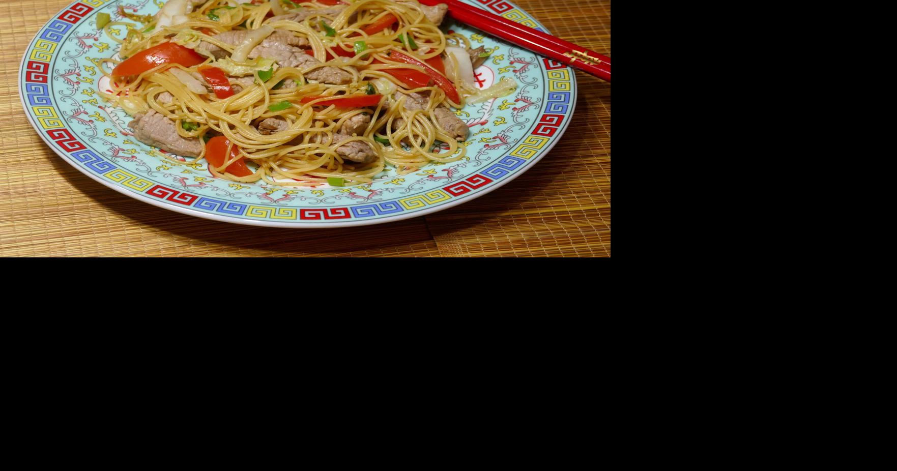 Make this pork chow mein at home in about 15 minutes | Food ...