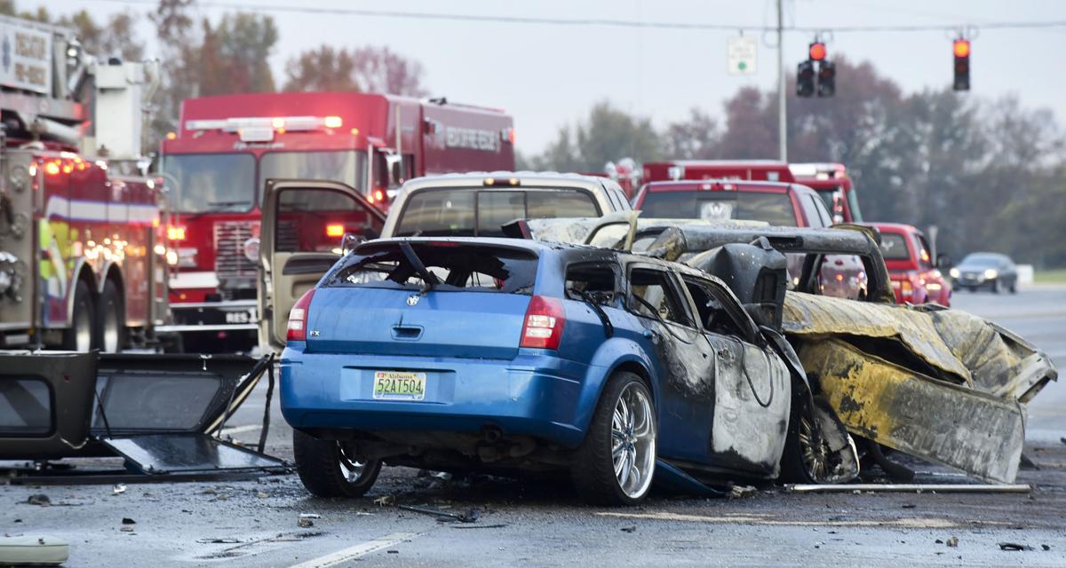 Site of 8-car wreck cleared on Beltline; 2 people injured | Decatur ...