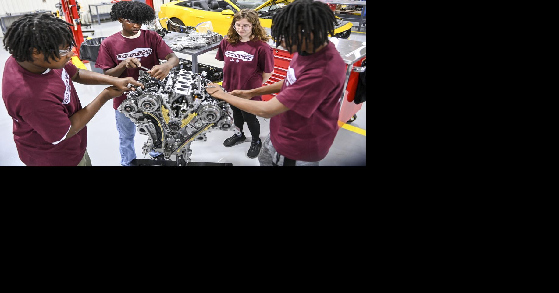 Campers learn about engines at Calhoun's Advanced Automotive Academy ...