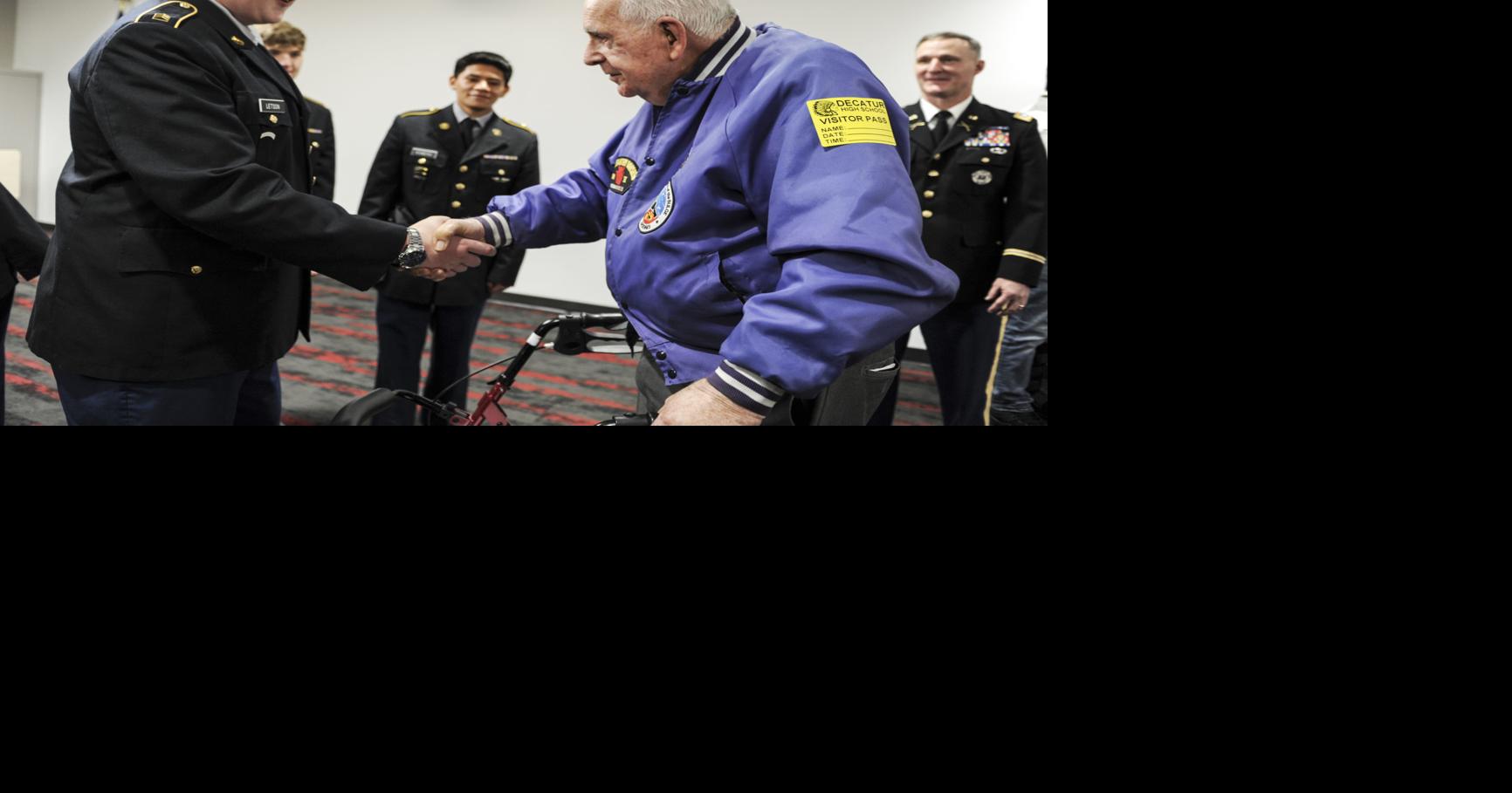 Ceremony to present unit crest a milestone for Decatur High JROTC ...