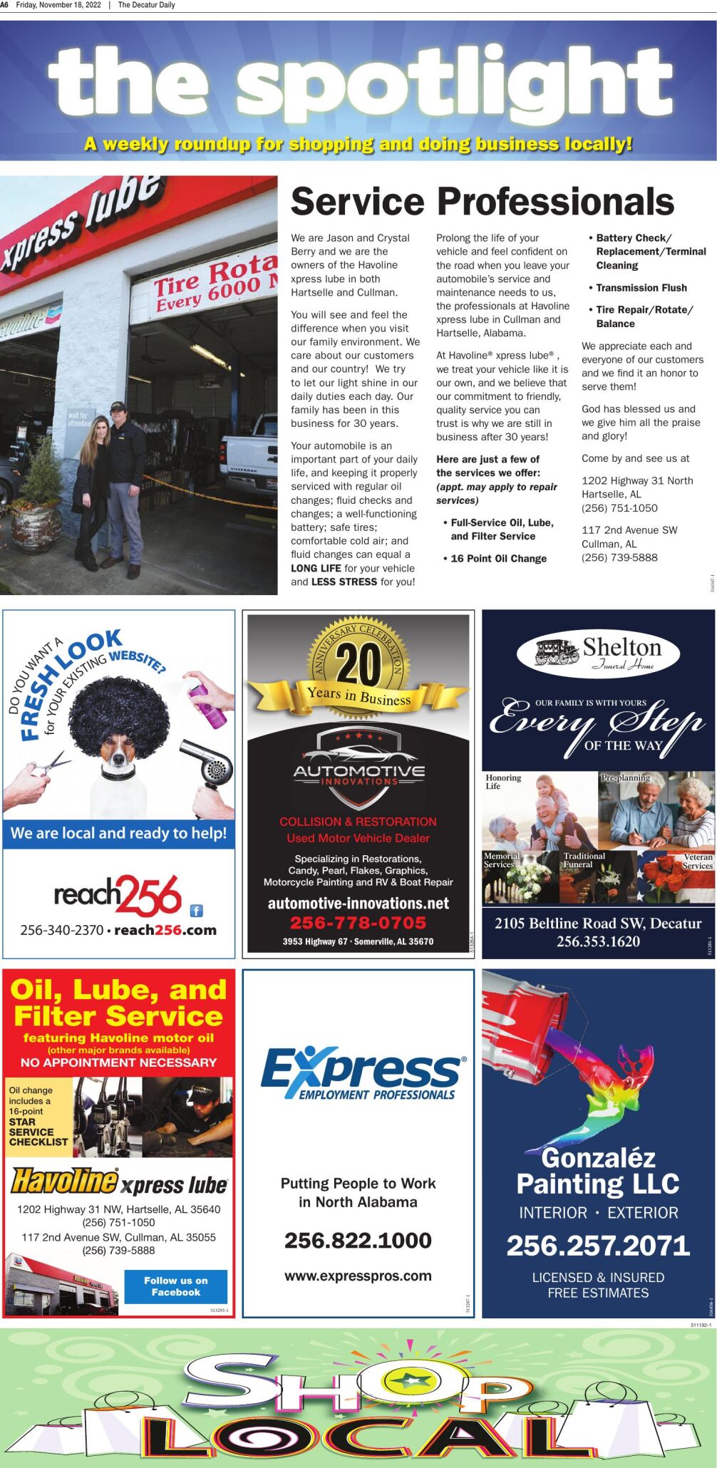 The Spotlight | Featured Publications | decaturdaily.com