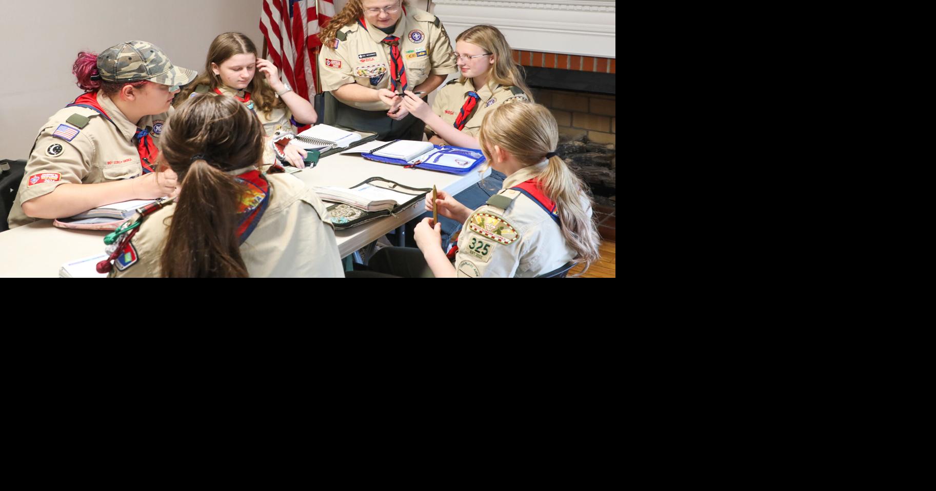 Trailblazing Scouts: Hartselle all-girls troop celebrates three years ...