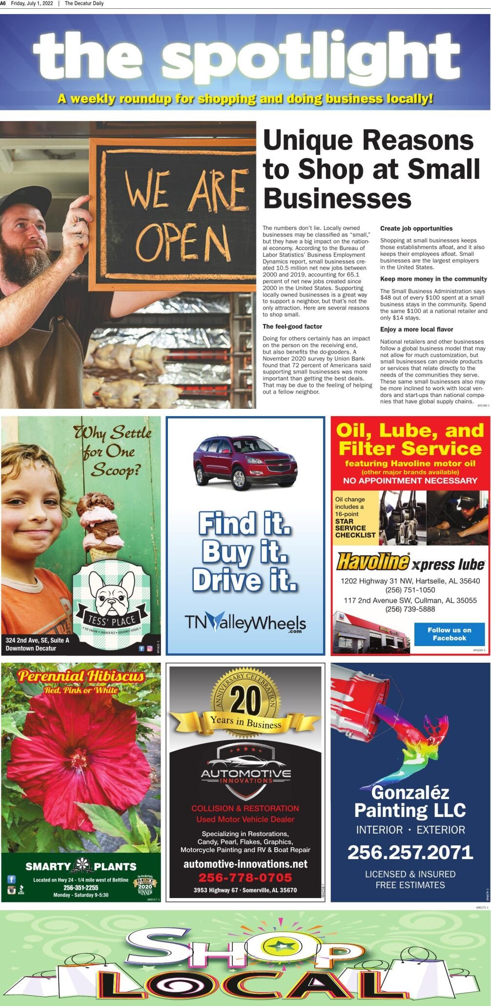 The Spotlight | Featured Publications | decaturdaily.com