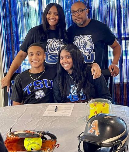 Softball: Austin's Taylor signs with Tennessee State | Austin ...