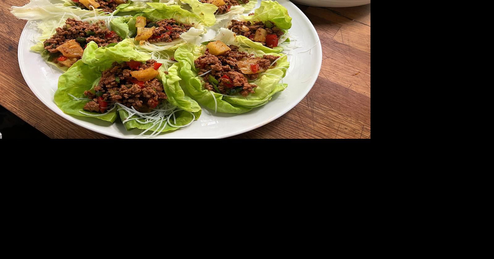 Gretchen's table: Red Curry Pork and Pineapple Lettuce Wraps | Food ...