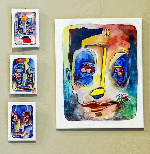 In the studio with Winfred Hawkins: Artist's works on exhibit at the ...