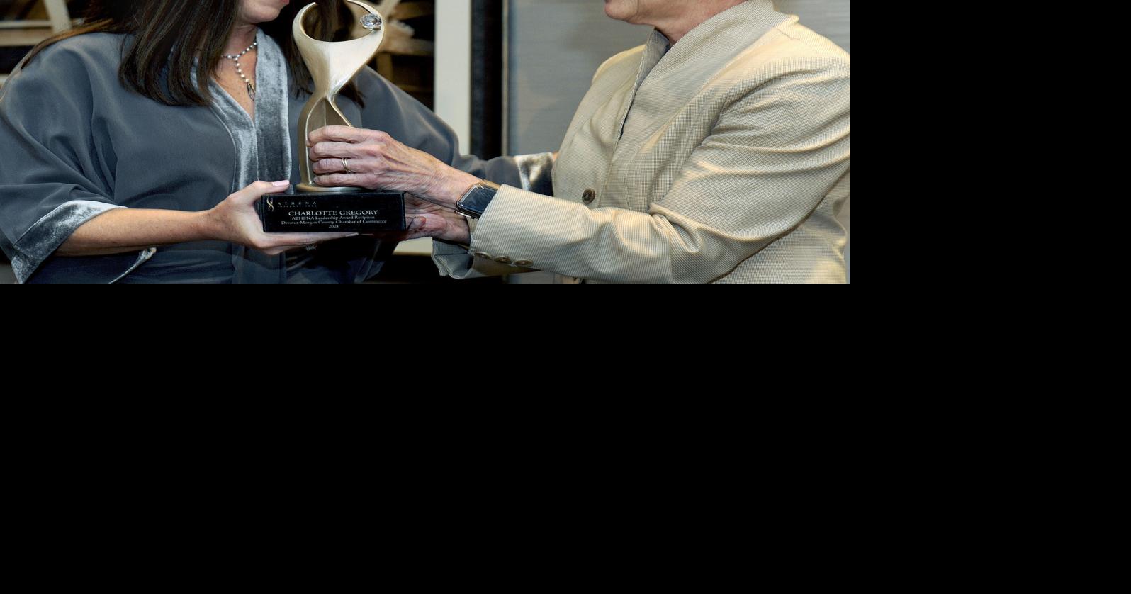 Charlotte Gregory wins Athena Leadership Award | Morgan County ...