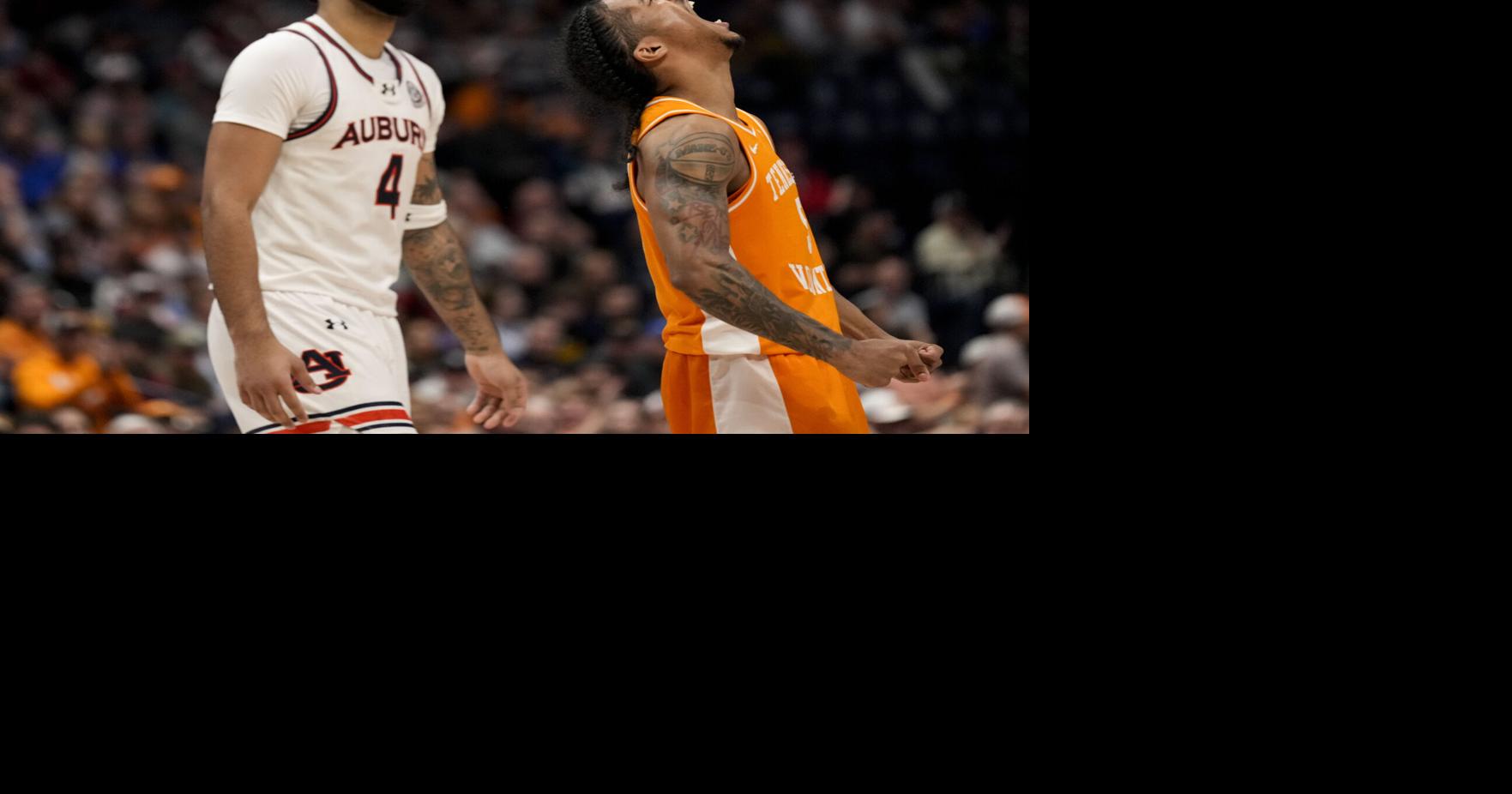 No. 8 Tennessee downs No. 3 Auburn 70-65 to reach SEC Tournament championship game | Auburn ...