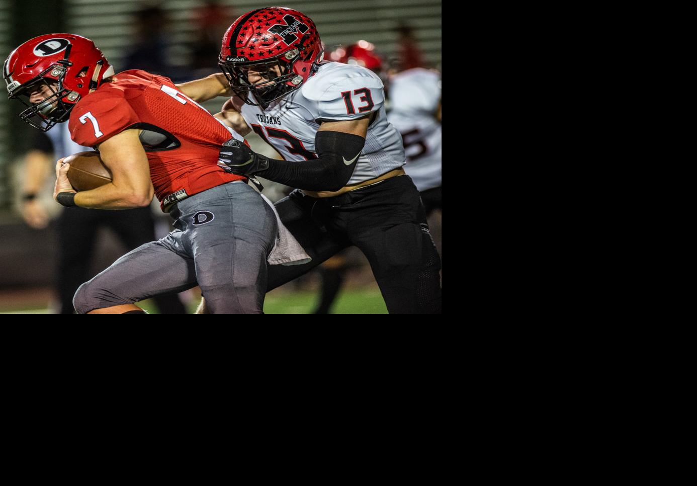 Trojans hand Red Raiders sixth loss of the season | Decatur High ...