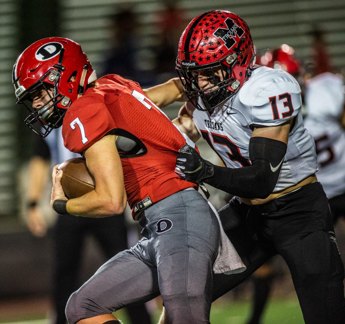 Trojans hand Red Raiders sixth loss of the season | Decatur High ...