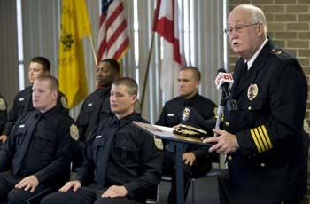 13 new Decatur police officers take oath to serve and protect | Local ...