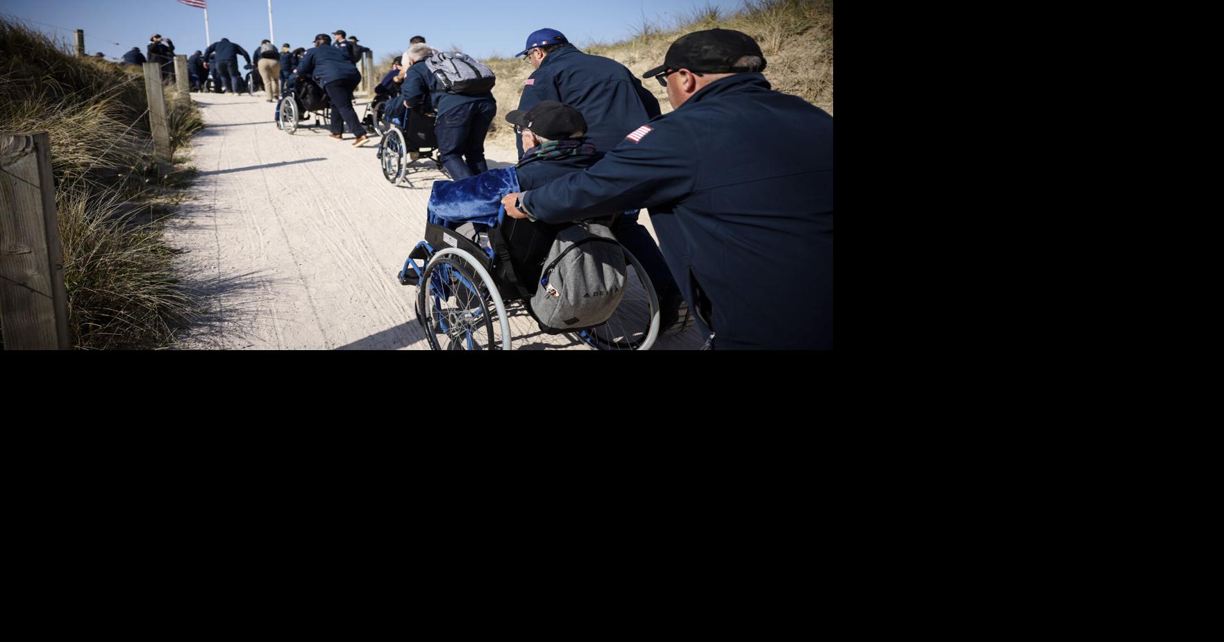 'It was tough': WWII veterans return to Utah Beach to commemorate D-Day ...